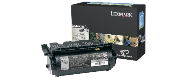 Lexmark X644E Toner Black High Yield Rückgabe Tonerkassette | Toner ...