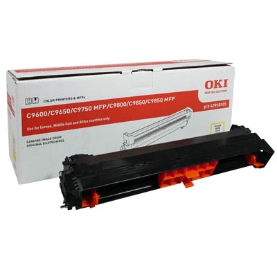 OKI Bildtrommel Yellow C9600 C9650 C9800 C9850 C9655 42918105 | Toner Tinte Druckerzubehör Original!
