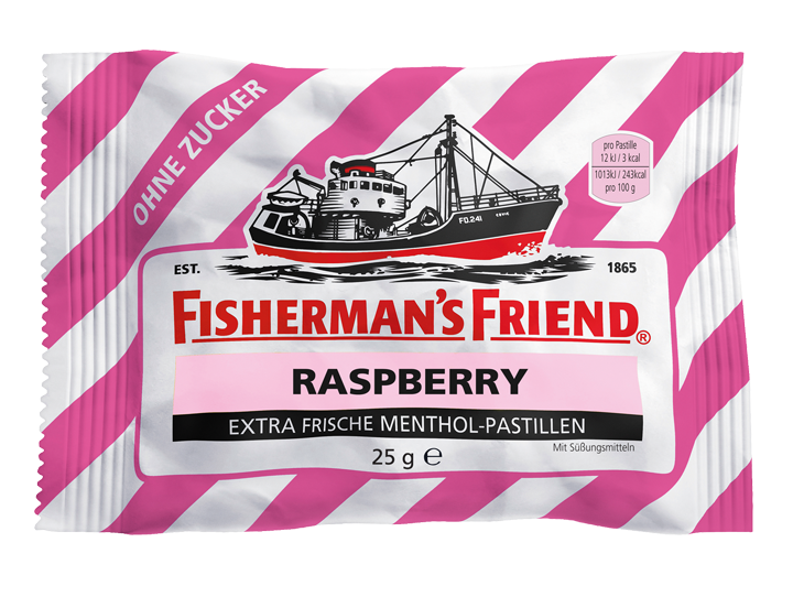 Fisherman's Friend Pastillen, raspberry, Himbeere, zuckerfrei 25 g ...