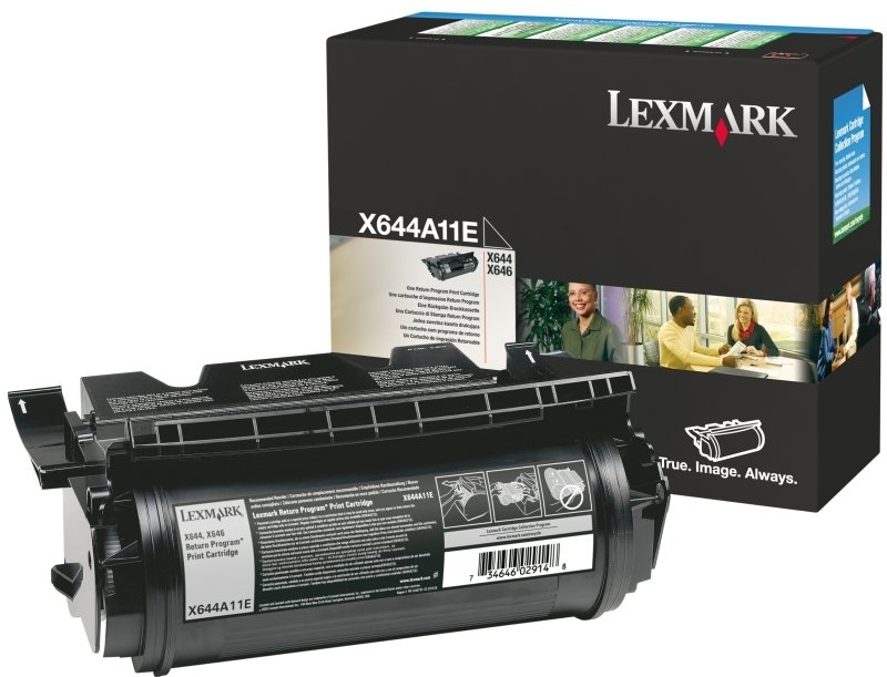 Lexmark X642E X644E X646E Toner Black Rückgabe Tonerkassette | Toner ...