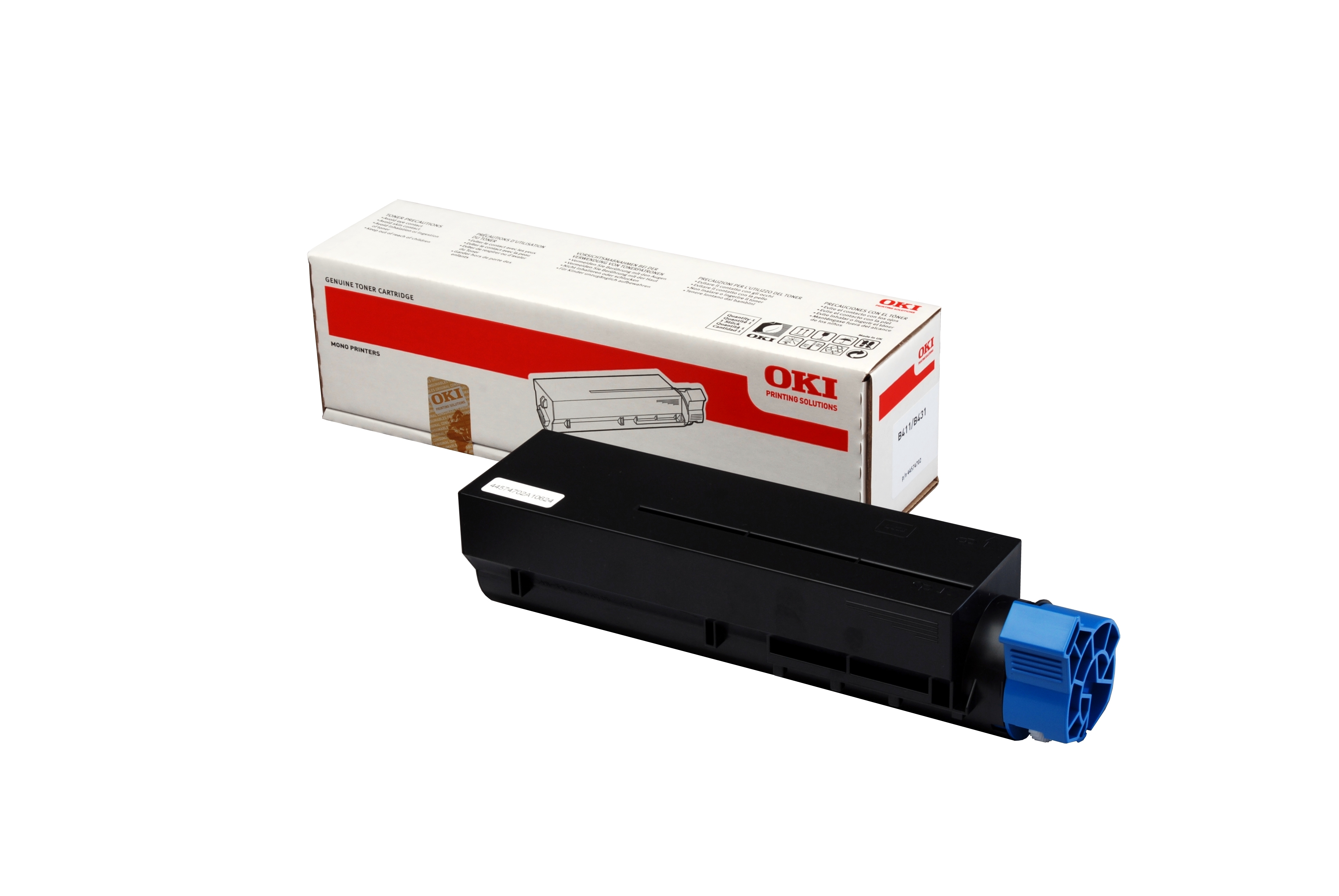 OKI Original Toner Schwarz für OKI B411 OKI B431 OKI MB461 OKI MB471 ...