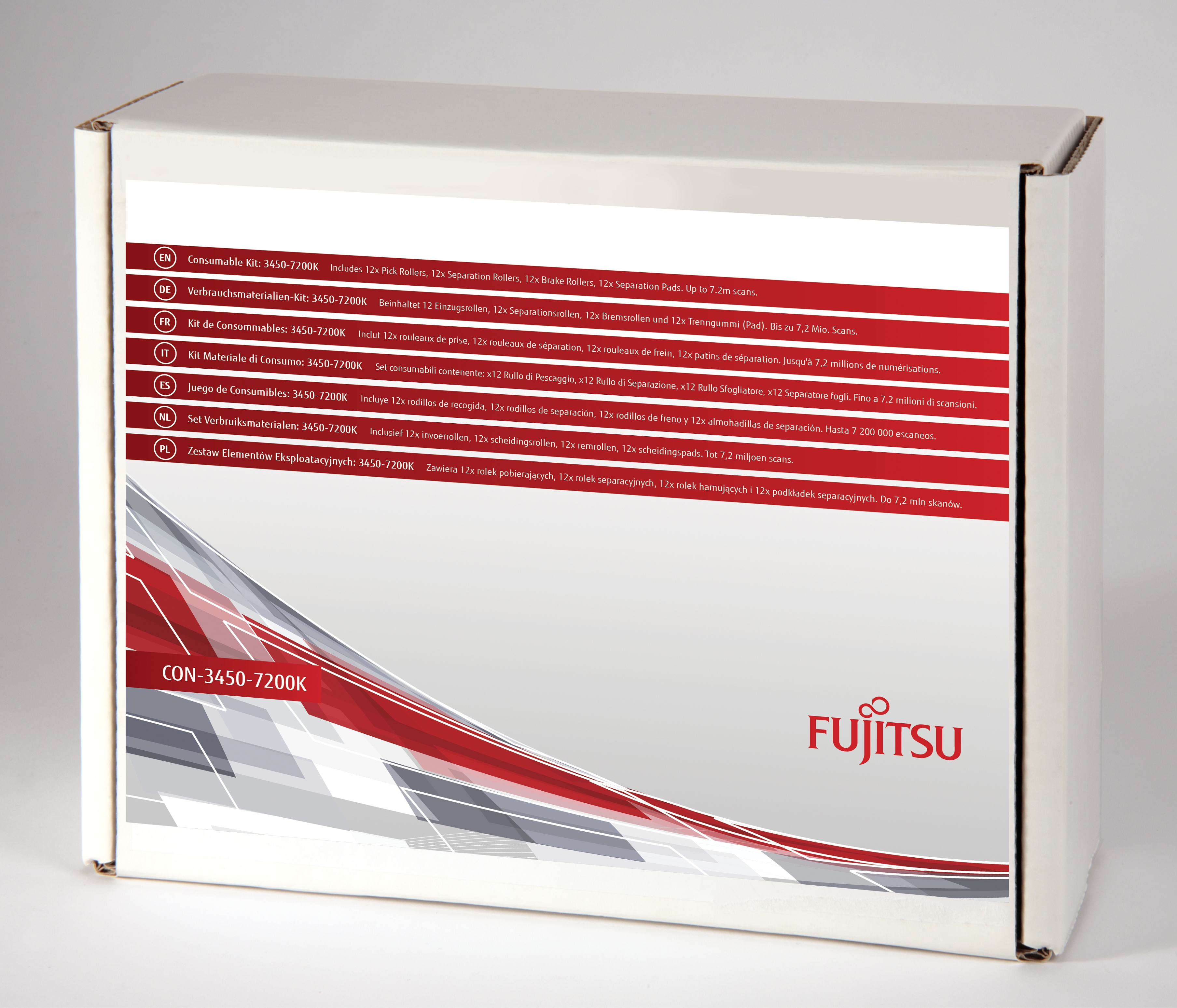 Fujitsu Consumable Kit CON-3450-7200K für fi-5900C fi-5950 | Toner ...