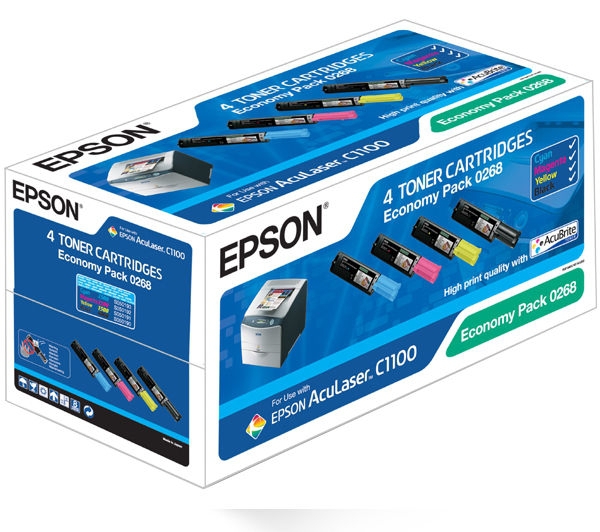 Epson Economy Pack Toner HC für AcuLaser C1100 | Toner Farbe | Epson ...
